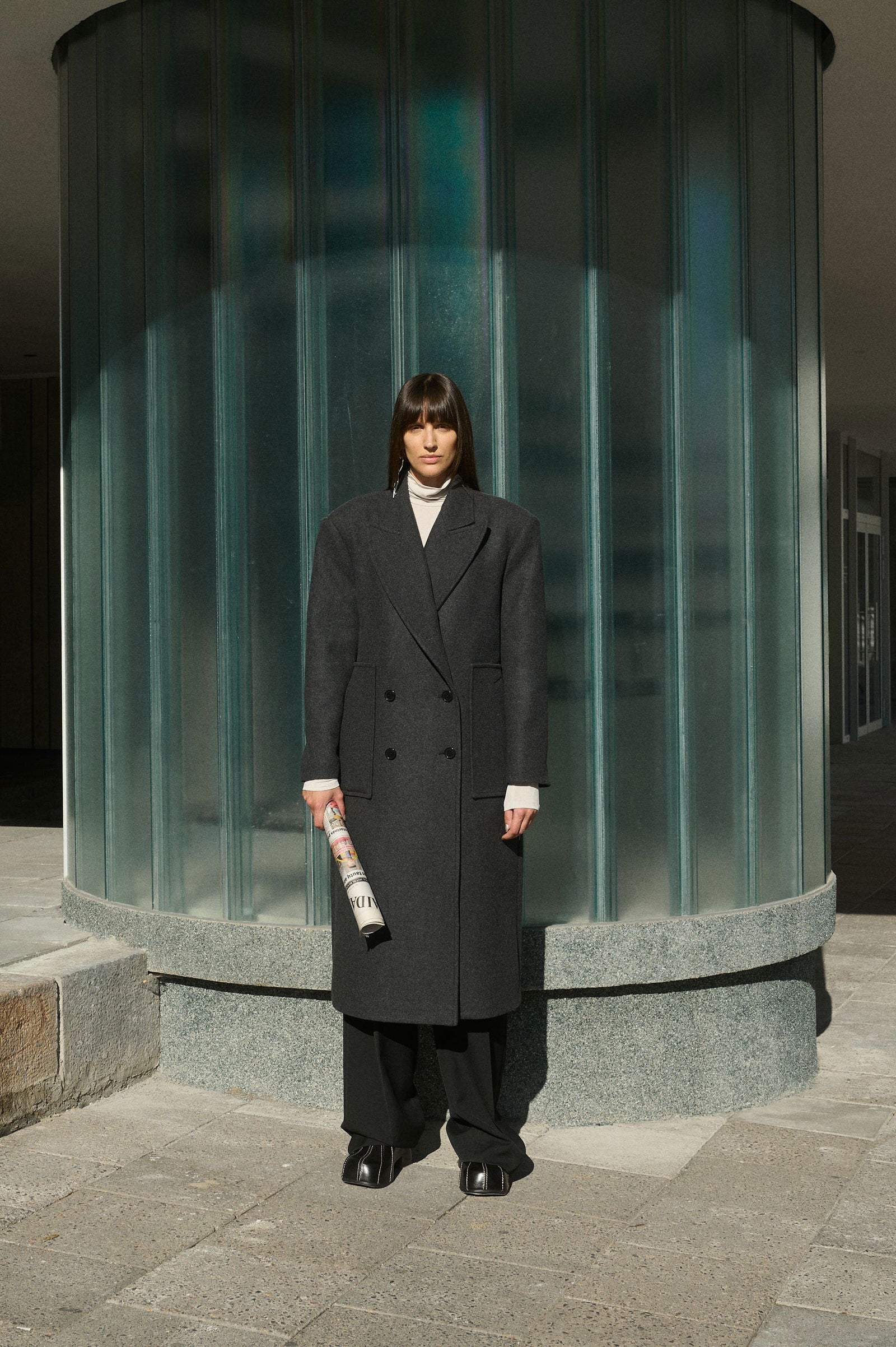 EMMA DOUBLE-BREASTED WOOL COAT